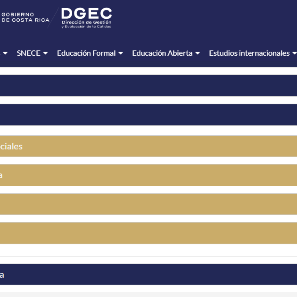 MEP | Ministerio de Educación Pública