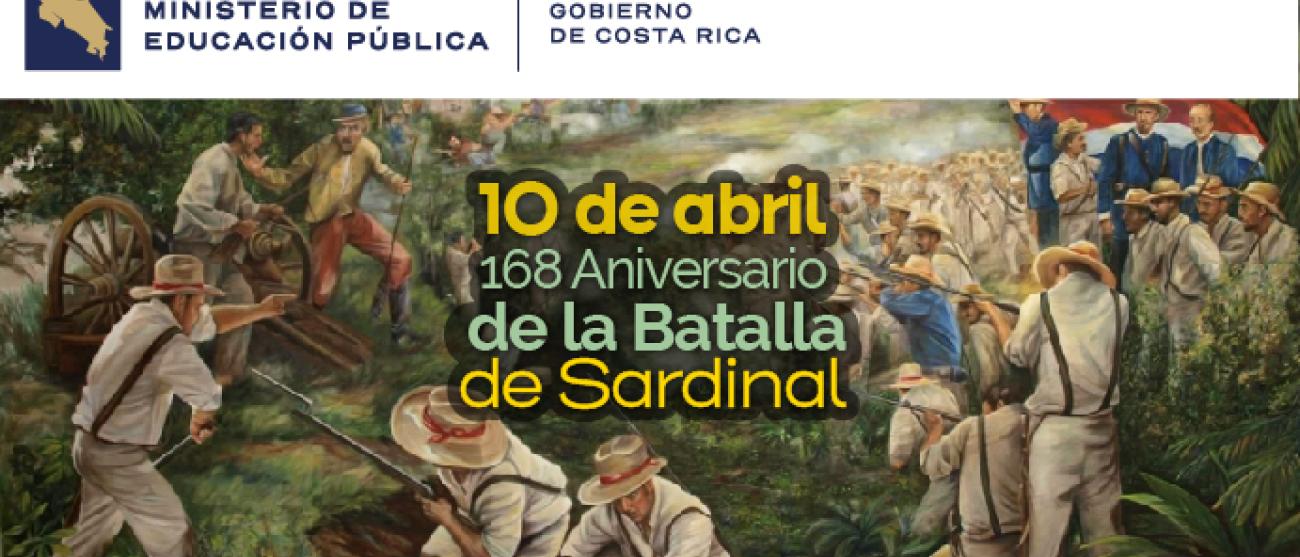 Conmemoración de la Batalla de Sardinal | Ministerio de Educación Pública